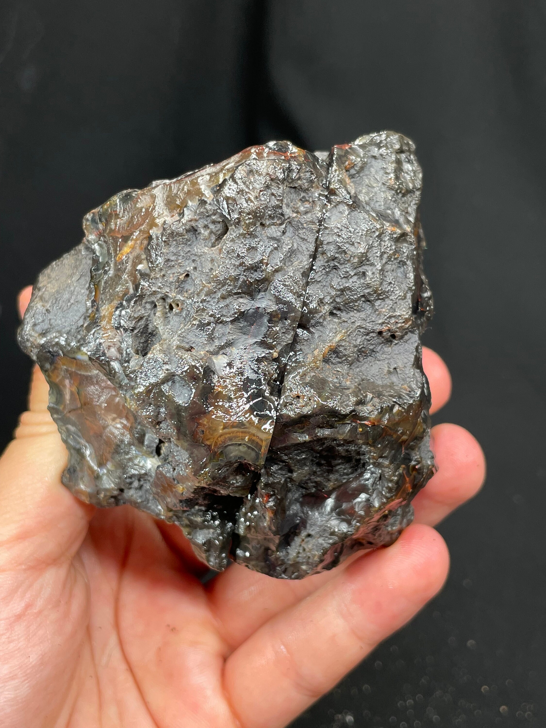 Banded Geode Agate From Cubuk Town, Ankara City, Turkey, Achat, Agata ...