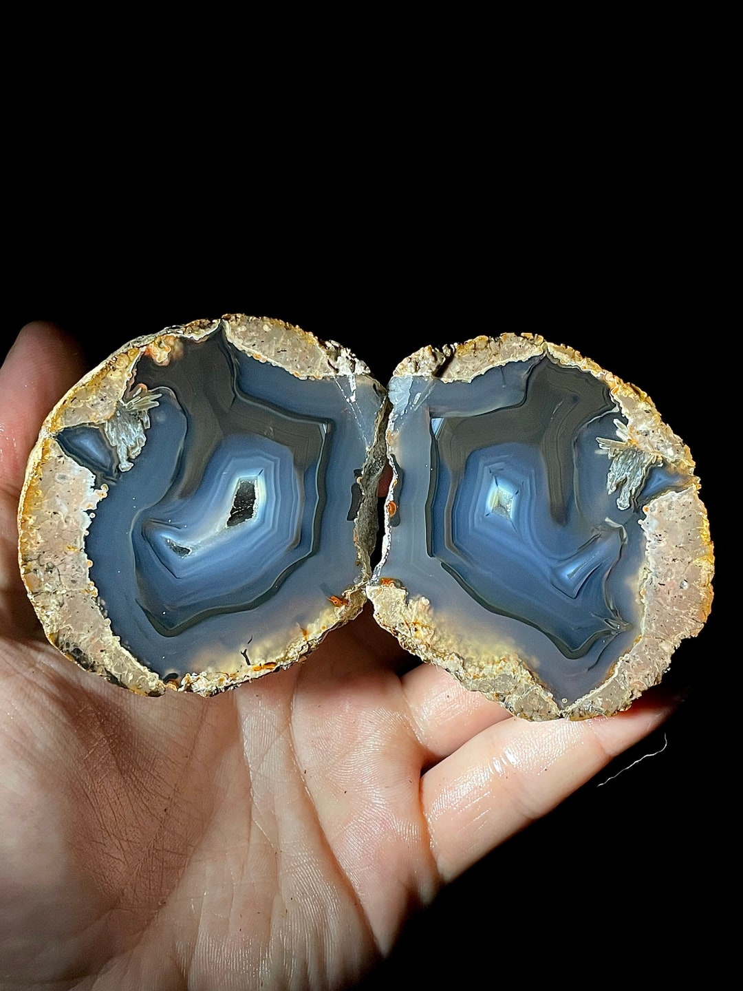 Banded Agate From Cubuk Town, Ankara City, Turkey, Achat, Agata ...