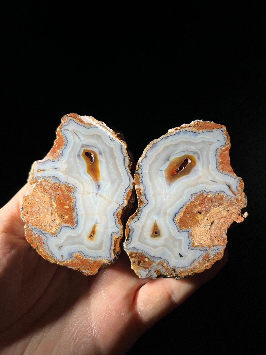 Thunderegg Botryoidal Agate From Cubuk Town, Ankara City, Turkey ...