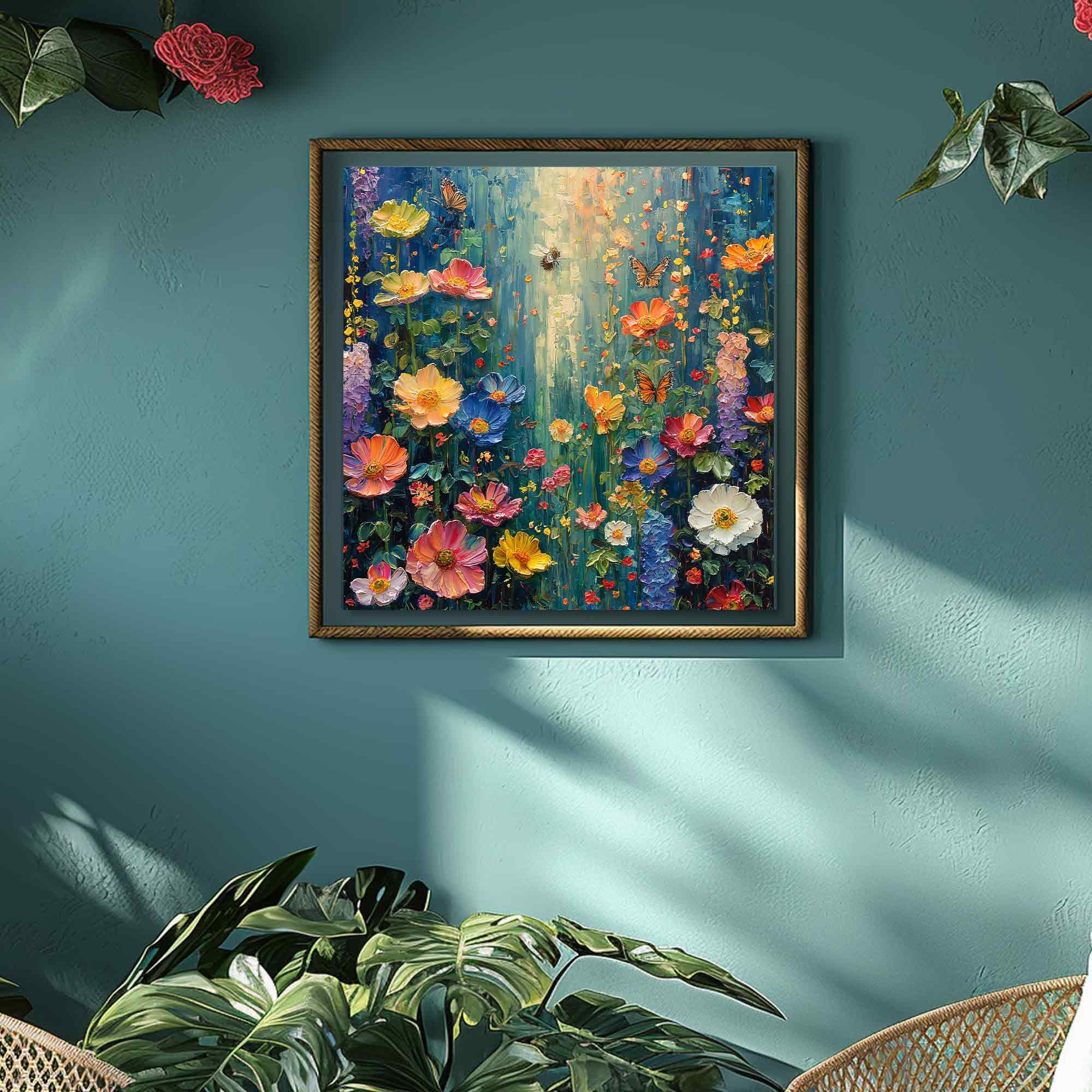 Set of 24 High-res Impressionist Style Meadow Melodies: Spring Serenade ...
