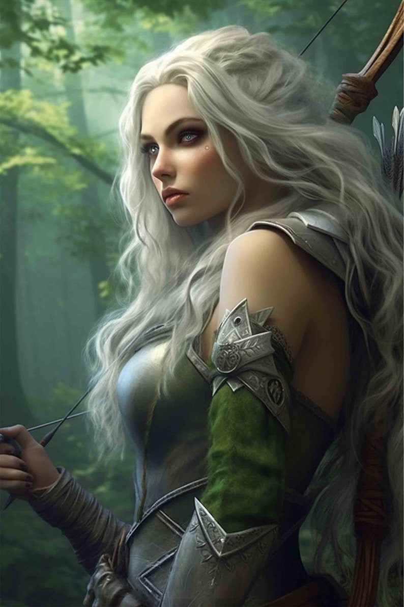 Amazon Warrior Princess Hi-res Printable Digital Art Clipart Commercial ...