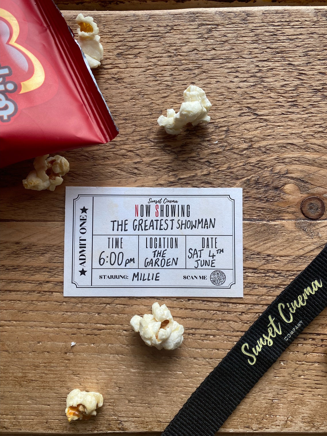 PACK OF 4 - Party Packs - Movie Snacks - Cinema Packs - Children's ...