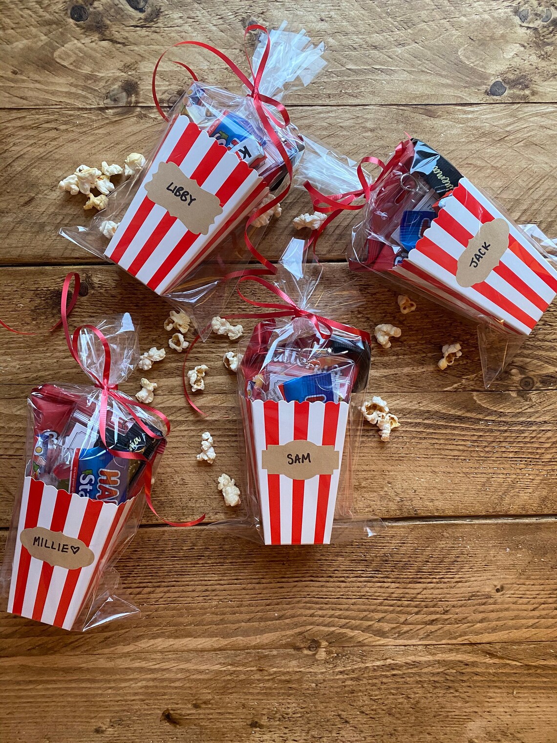 PACK OF 4 - Party Packs - Movie Snacks - Cinema Packs - Children's ...