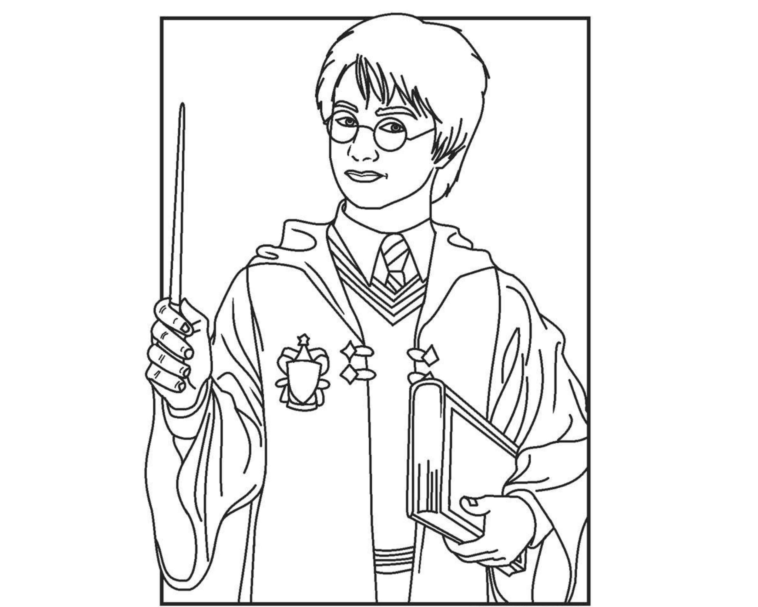 Wizard Coloring Book, Wizard Coloring Pages, 31 Pages, Wizard PDF ...