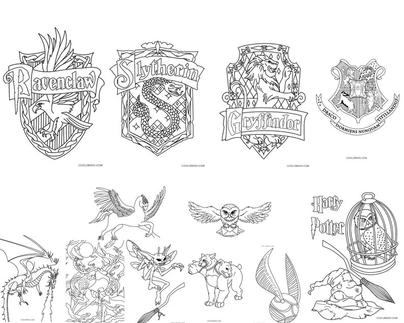 Wizard Coloring Book, Wizard Coloring Pages, 31 Pages, Wizard PDF ...