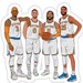 New York Squad Sticker, Gift for Knicks Fan, New York Basketball ...