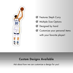 Steph Curry 3 Point Celebration Sticker - Etsy