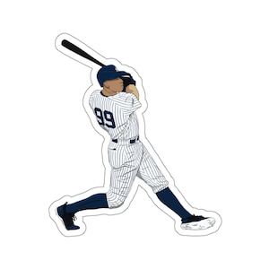 Aaron Judge New York Baseball Sticker, Gift for Yankees Fan - Etsy