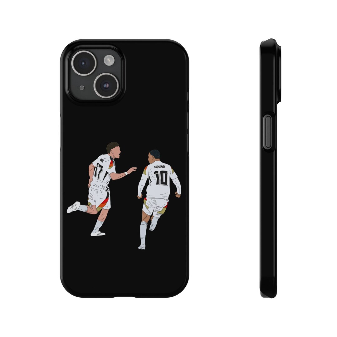 Florian Wirtz & Jamal Musiala Germany Faceless Slim Phone Case Soccer ...