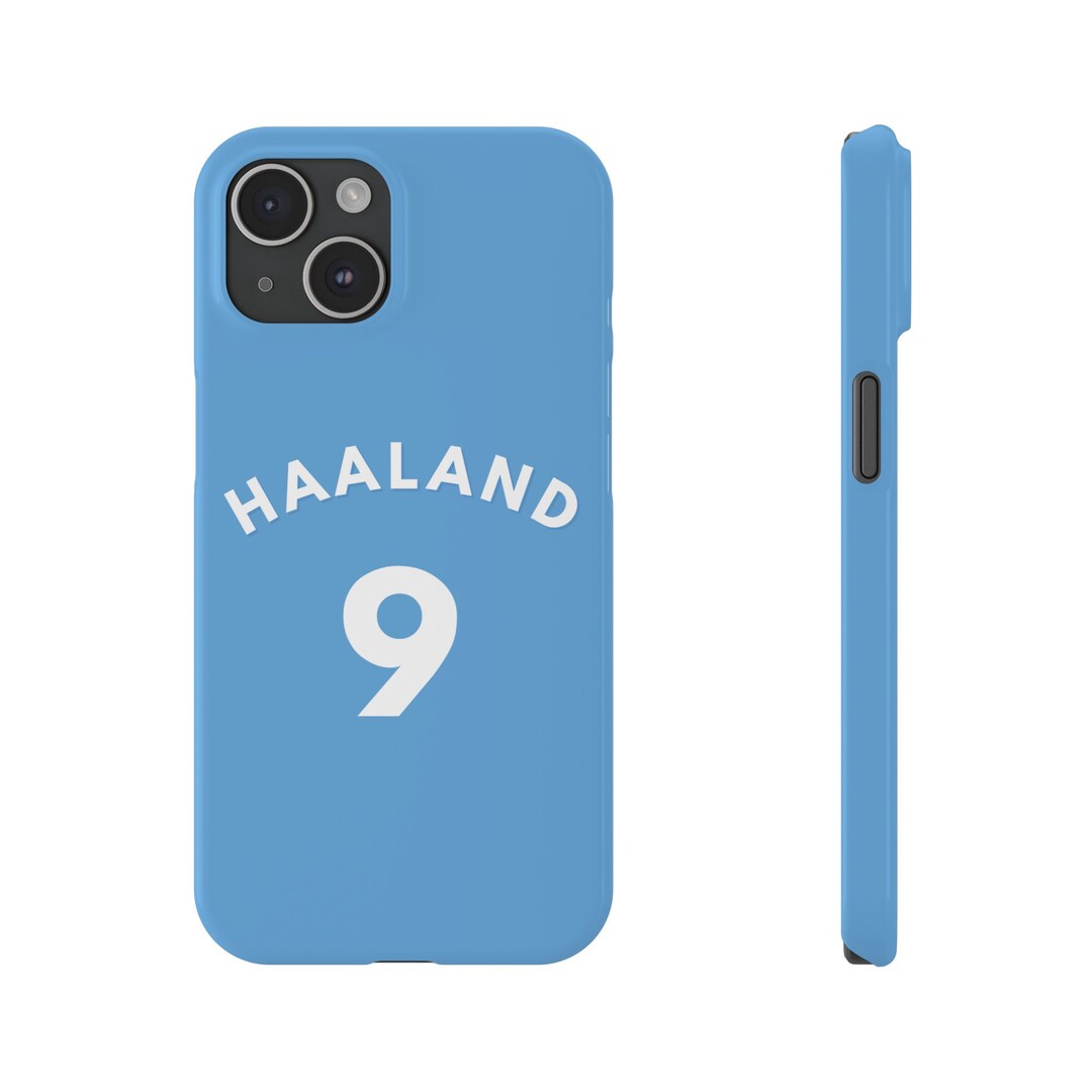 Erling Haaland Manchester City Slim Phone Case - Etsy