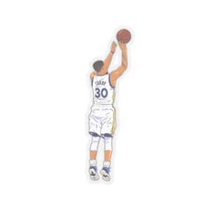 Steph Curry 3 Point Celebration Sticker - Etsy