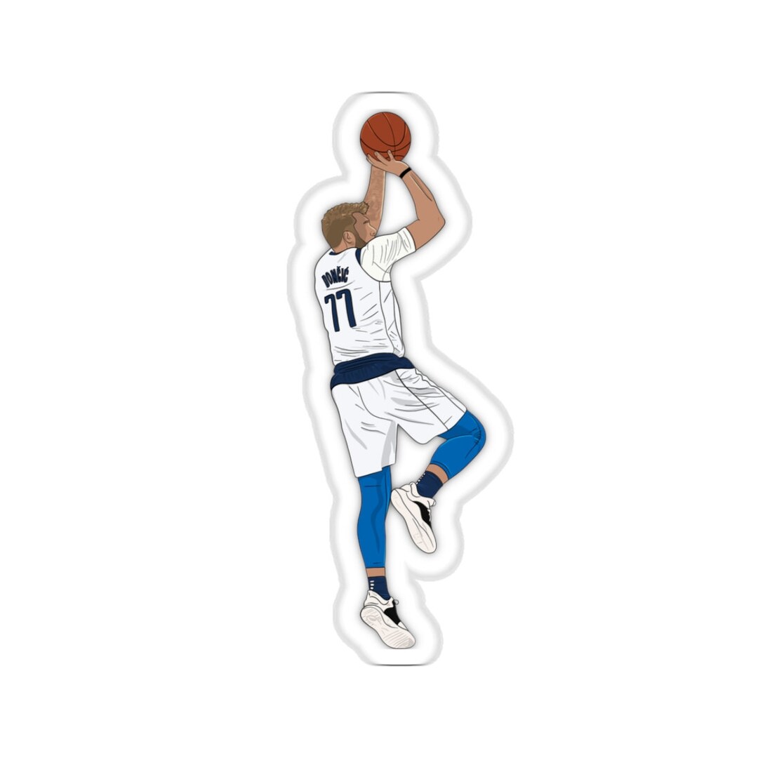 Luka Doncic Dallas Mavericks Stickers, Dallas Basketball, Mavericks Fan ...