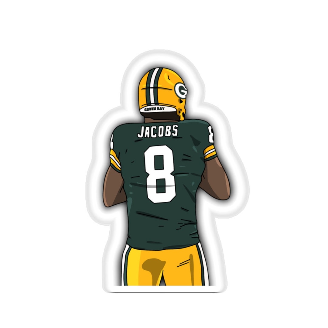 Josh Jacobs Green Bay Packers Sticker - Etsy