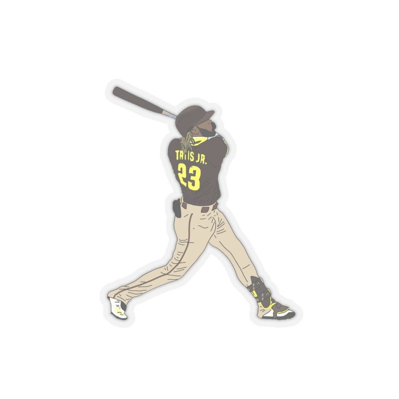 Fernando Tatis Jr Home Run Swing Sticker - Etsy