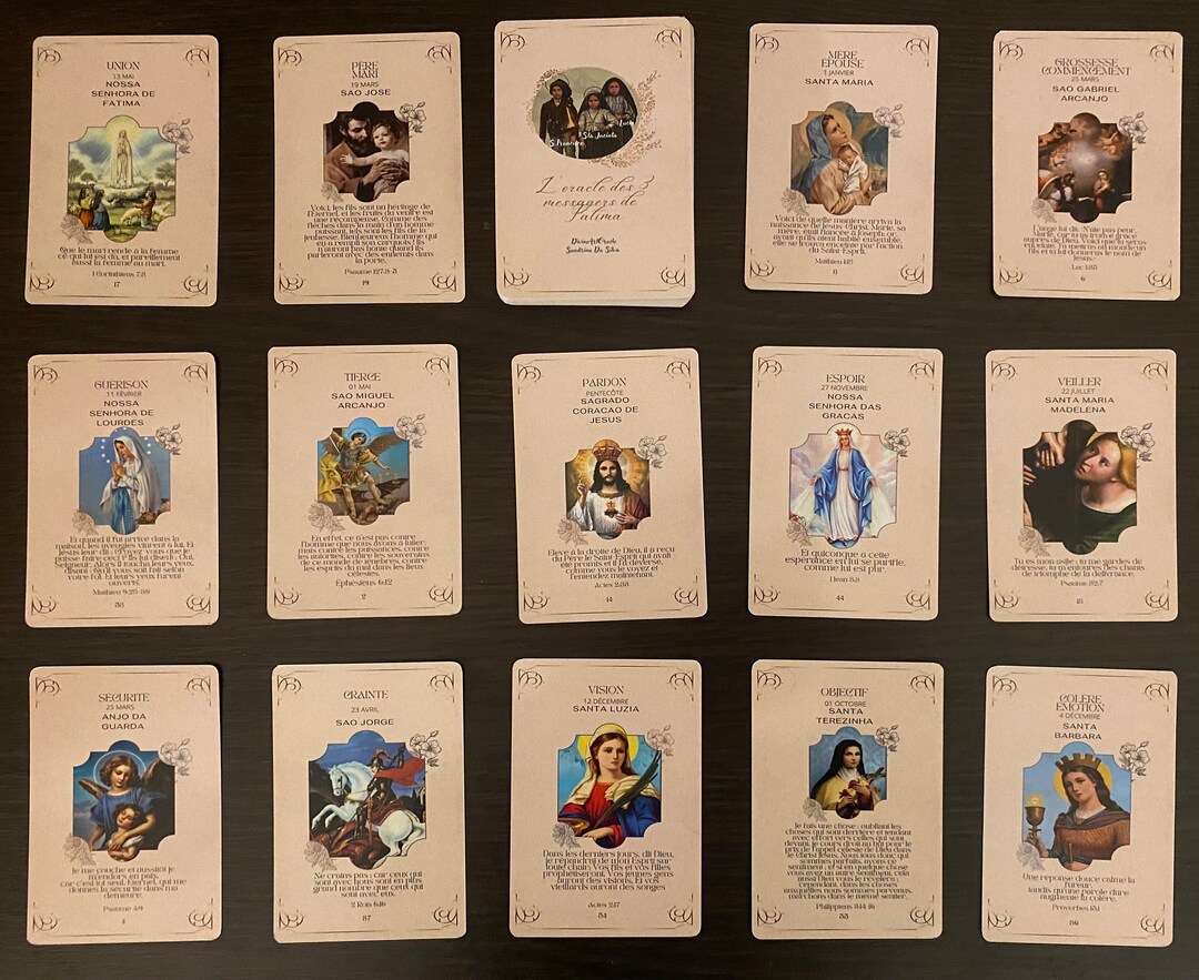 Oracle the 3 Messengers of Fatima - Etsy