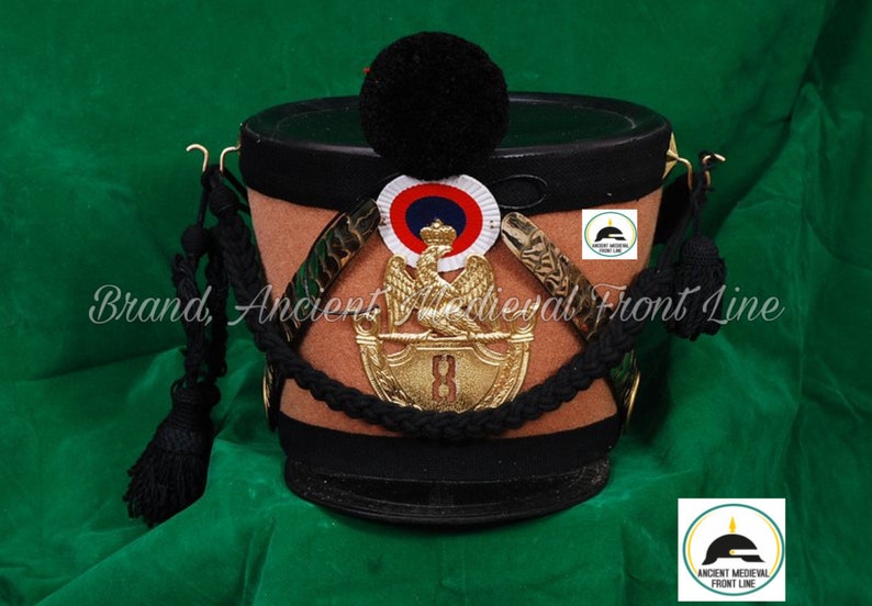 French Napoleonic Officer Shako Helmet - Etsy