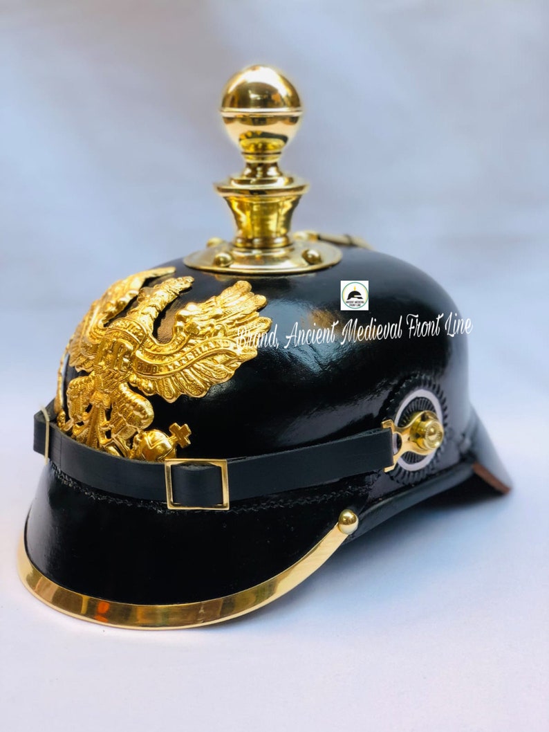 Brand Ancient Medieval Front Line M 95 Artillery Pickelhaube Helmet - Etsy