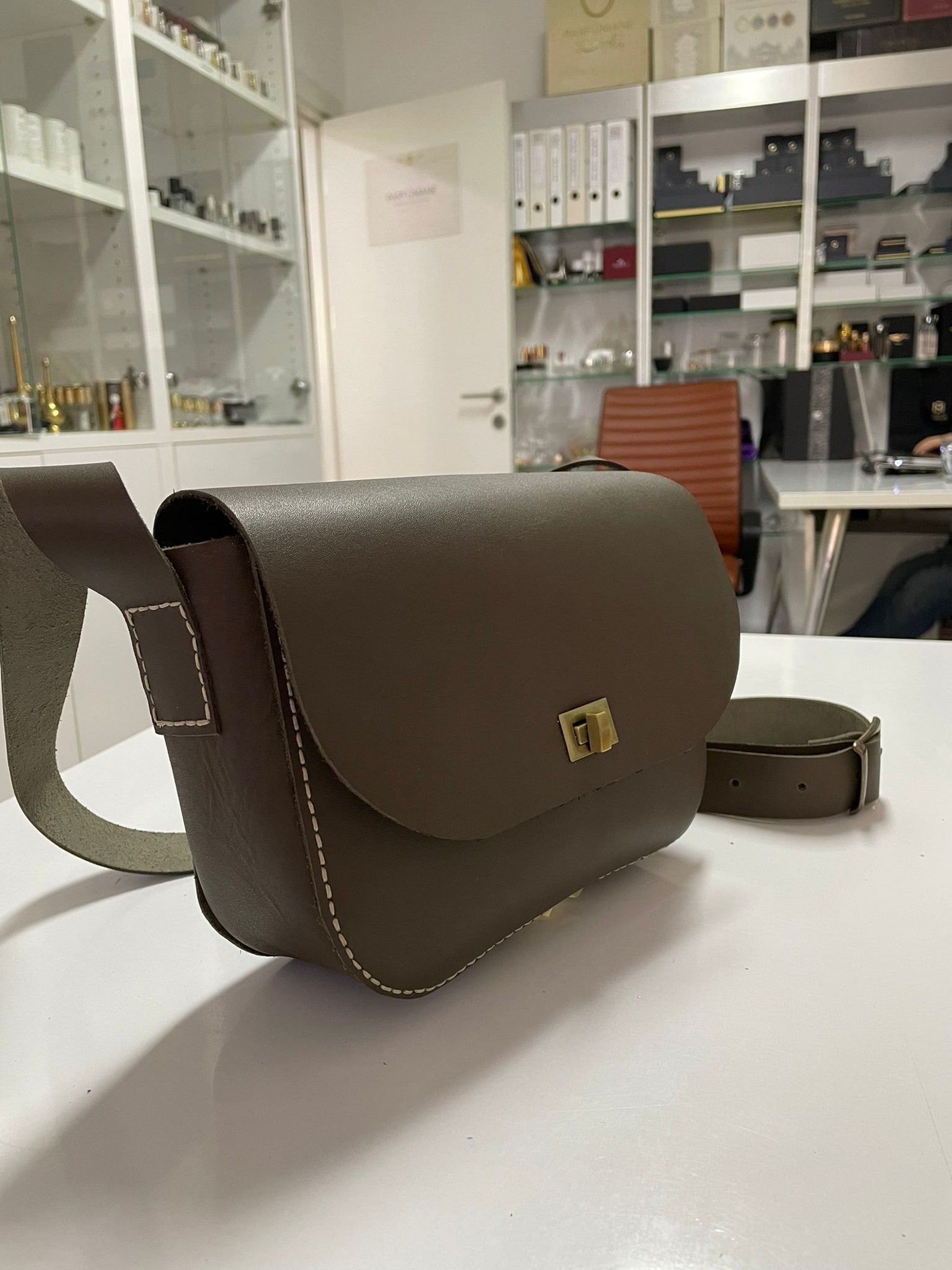 PDF Pattern Shoulder Bag Handmade Leather Leather DIY | Etsy