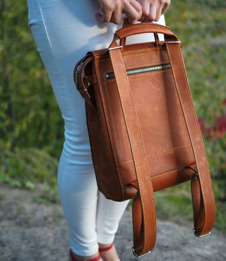 Leather Backpack PDF Pattern Woman Backpack Template - Etsy