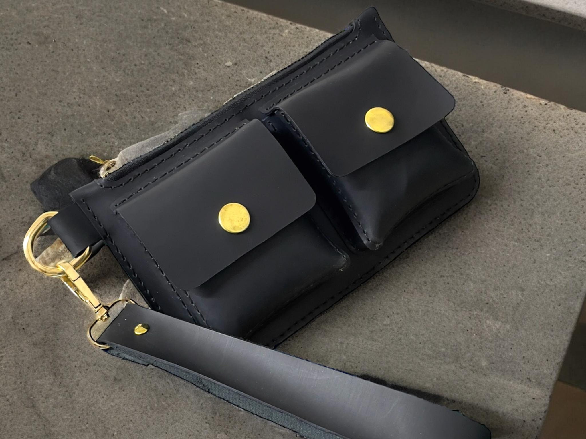 Leather Utility Wallet PDF Pattern – DIY Small Zippered Pouch (A4) - Etsy