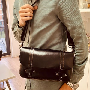 PDF Men's Bag Template - Men's Bag Pattern - Leather Bag Pattern ...