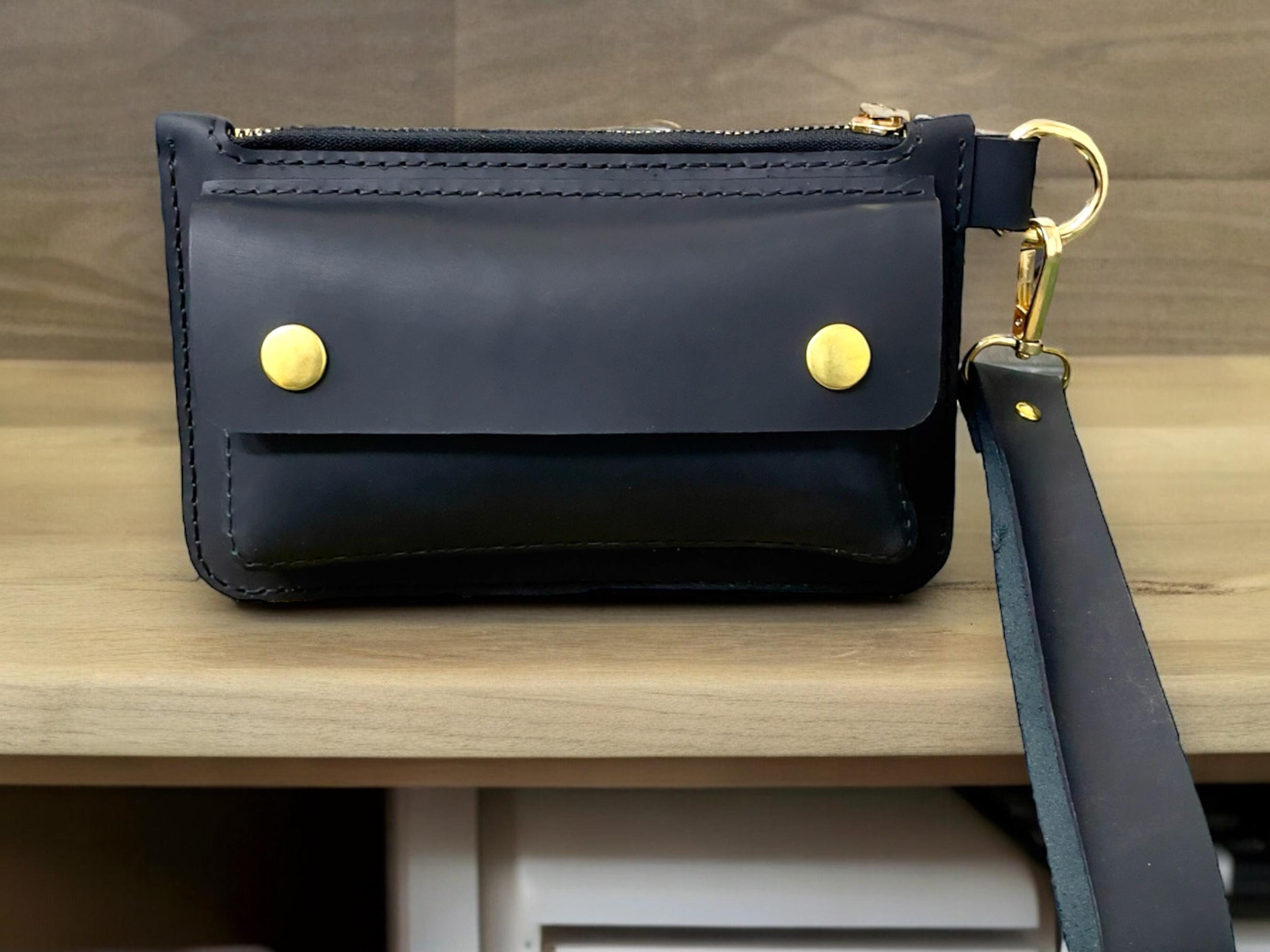 Leather Utility Wallet PDF Pattern – DIY Small Zippered Pouch (A4) - Etsy