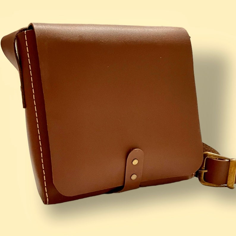 Leather Messenger Bag Pattern - Men's Crossbody Bag (PDF Template) - Etsy