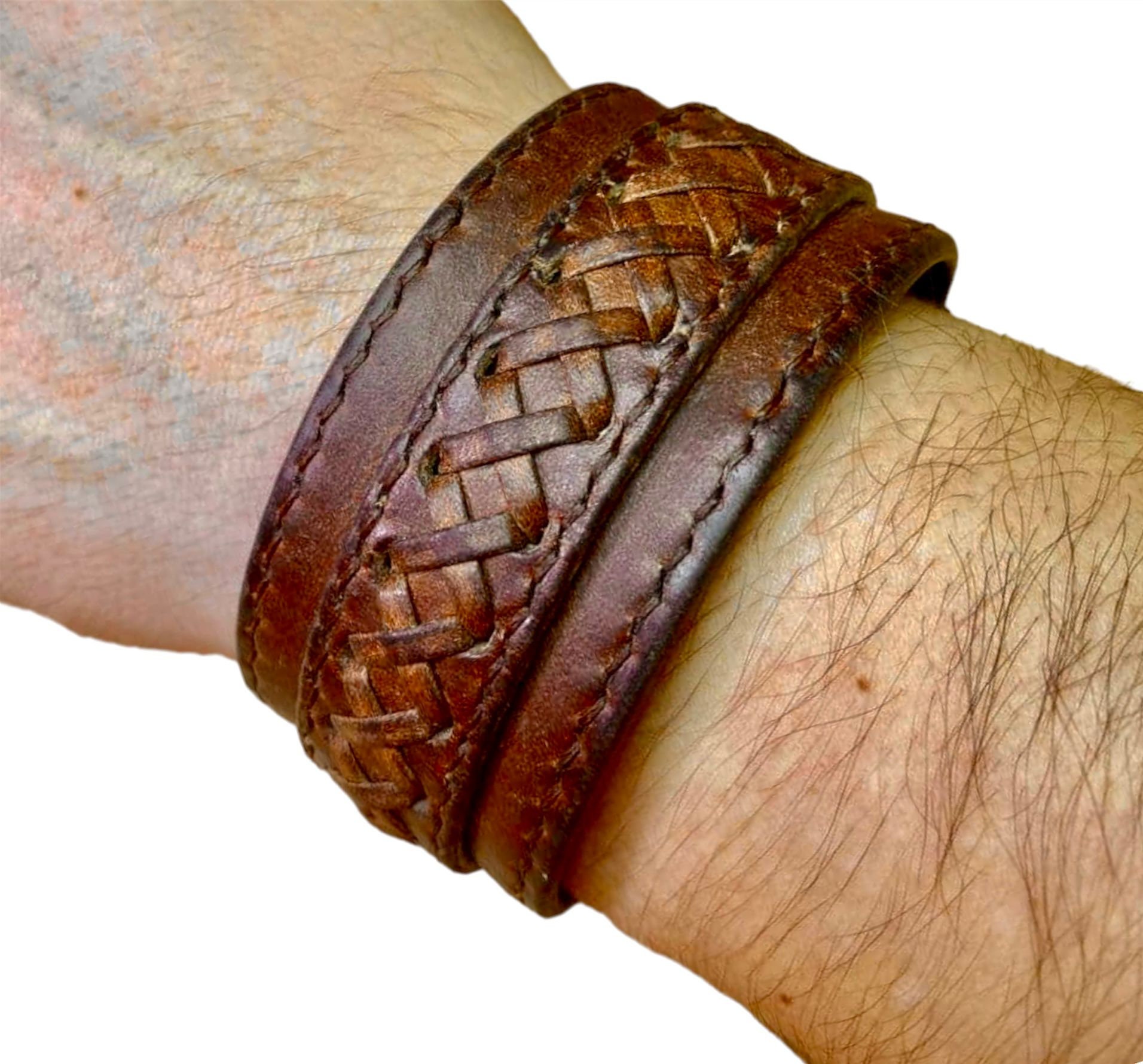 Leather Steampunk Wristband PDF Pattern: DIY Bracelet - Etsy