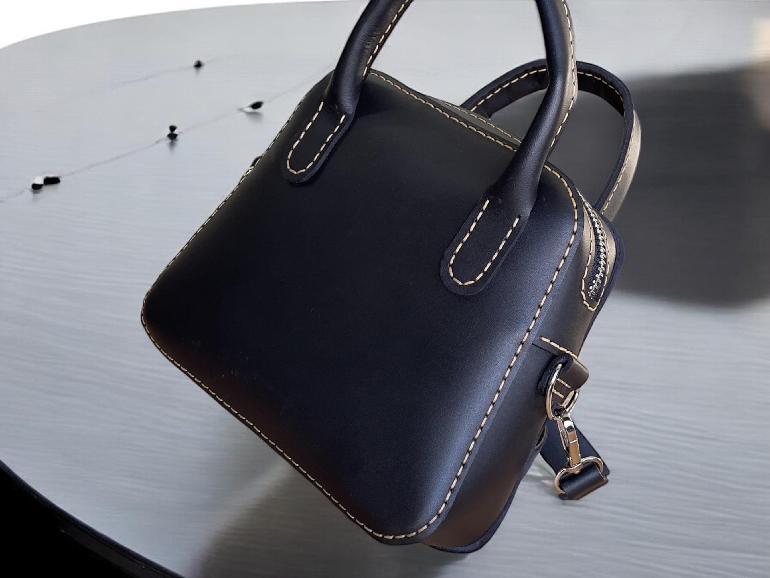 Leather Handbag PDF Pattern, Women's Bag Template (A4) - Etsy
