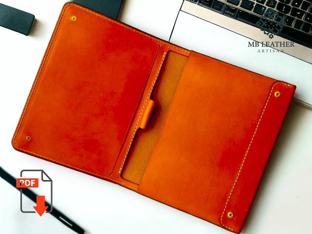 Leather Small Business Organizer Pattern - Organizer Template - Travel ...