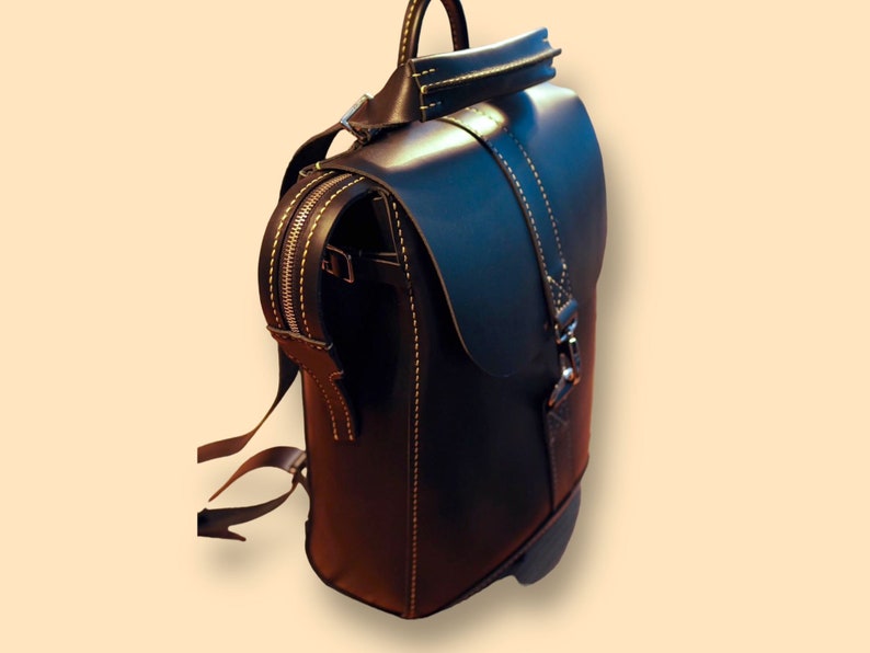 Leather Backpack PDF Pattern Woman Backpack Template - Etsy