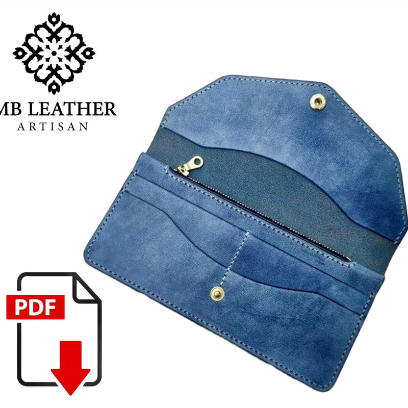 Long Clutch Fold Wallet - Etsy