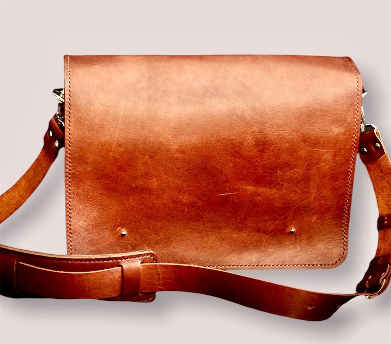 PDF Pattern Leather Messenger Bag Man Messenger Bag Woman - Etsy