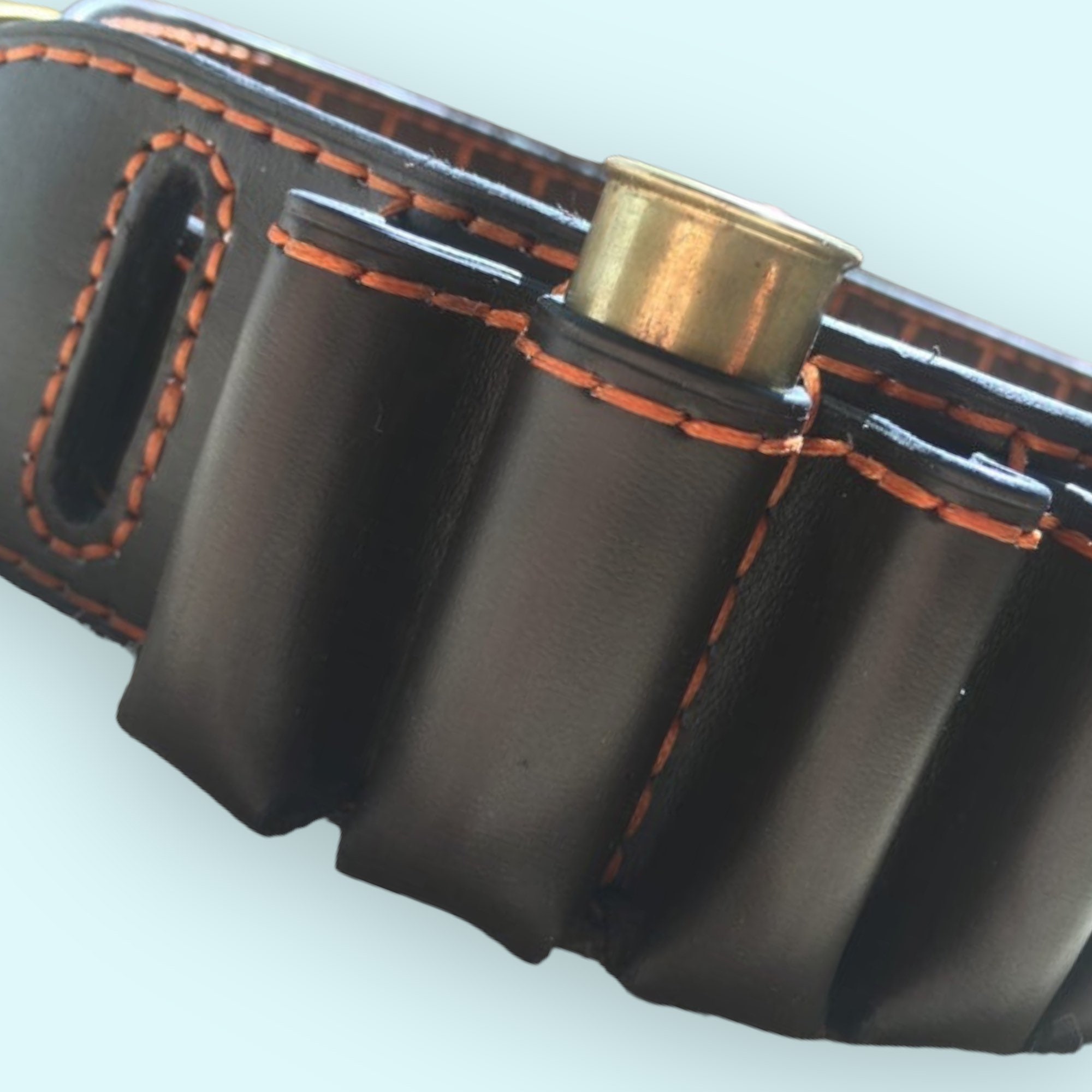 Leather Ammo Belt PDF Pattern, DIY Cartridge Bandolier Template (12GA ...