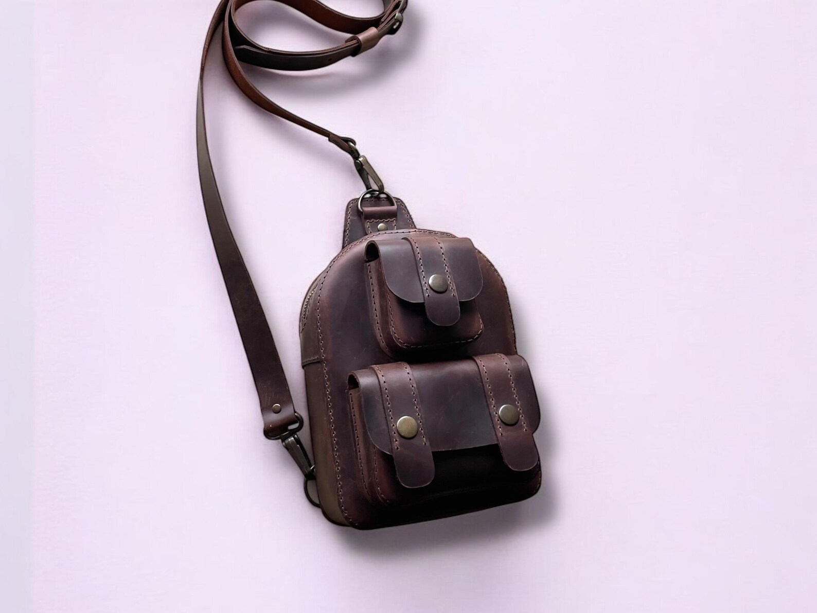 Leather Crossbody Bag Template – DIY PDF Pattern (A4 Printable) - Etsy