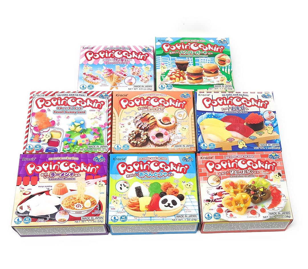 Japanese Kracie Popin Cooking Diy Candy Kits Bento Box Ice Cream