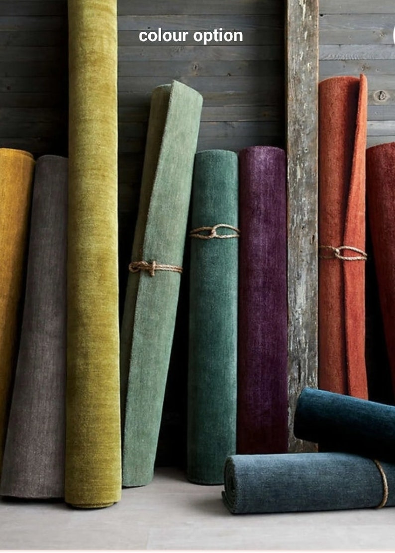 Stone White Shaggy Tufted Bean Shape Rug , Designer Carpets, Area Rug ...