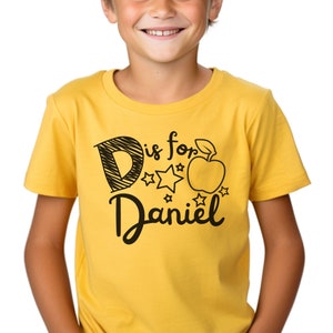 Welcome Back to School Shirt, Custom Happy First Day, Last Day ...