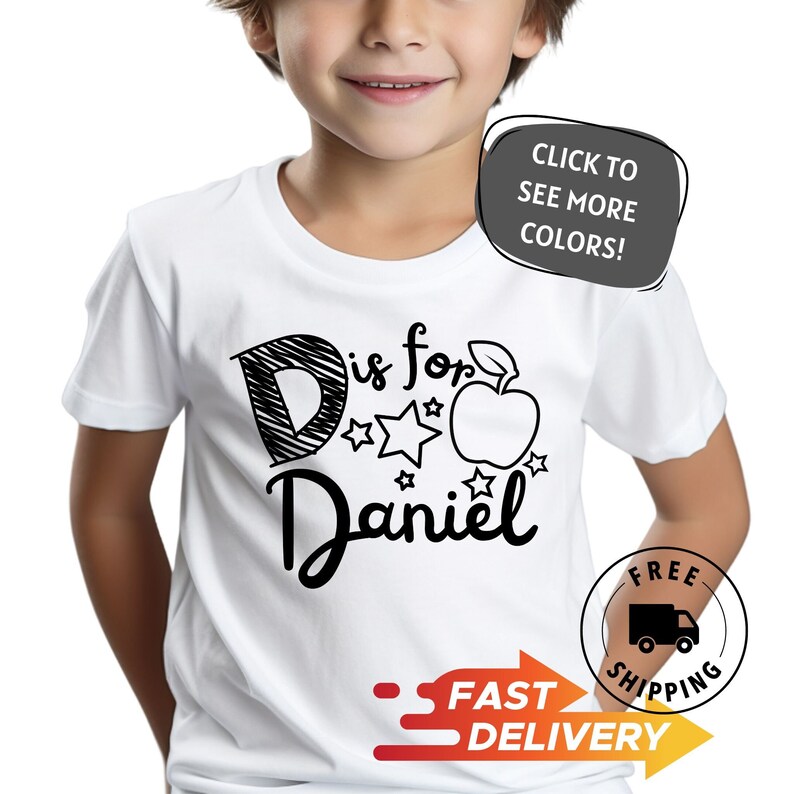 Welcome Back to School Shirt, Custom Happy First Day, Last Day ...