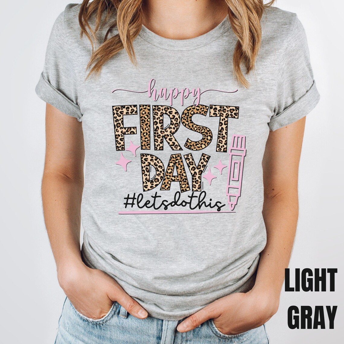 Happy First Day of School Shirt, Welcome Back to School Outfit, Teacher ...