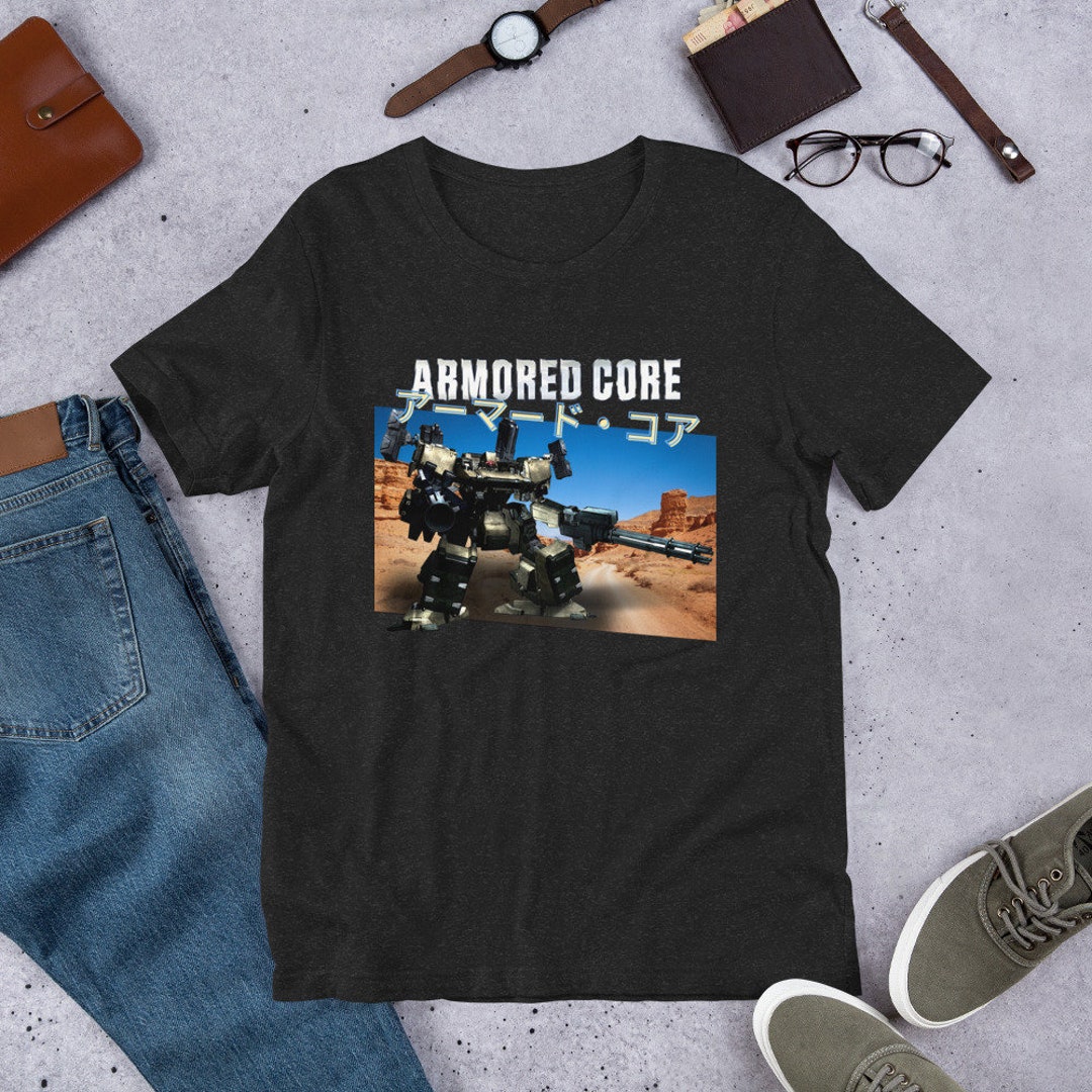 126 Armored Core T-shirt - Ultimate Mech Enthusiast Wear - Mech ...