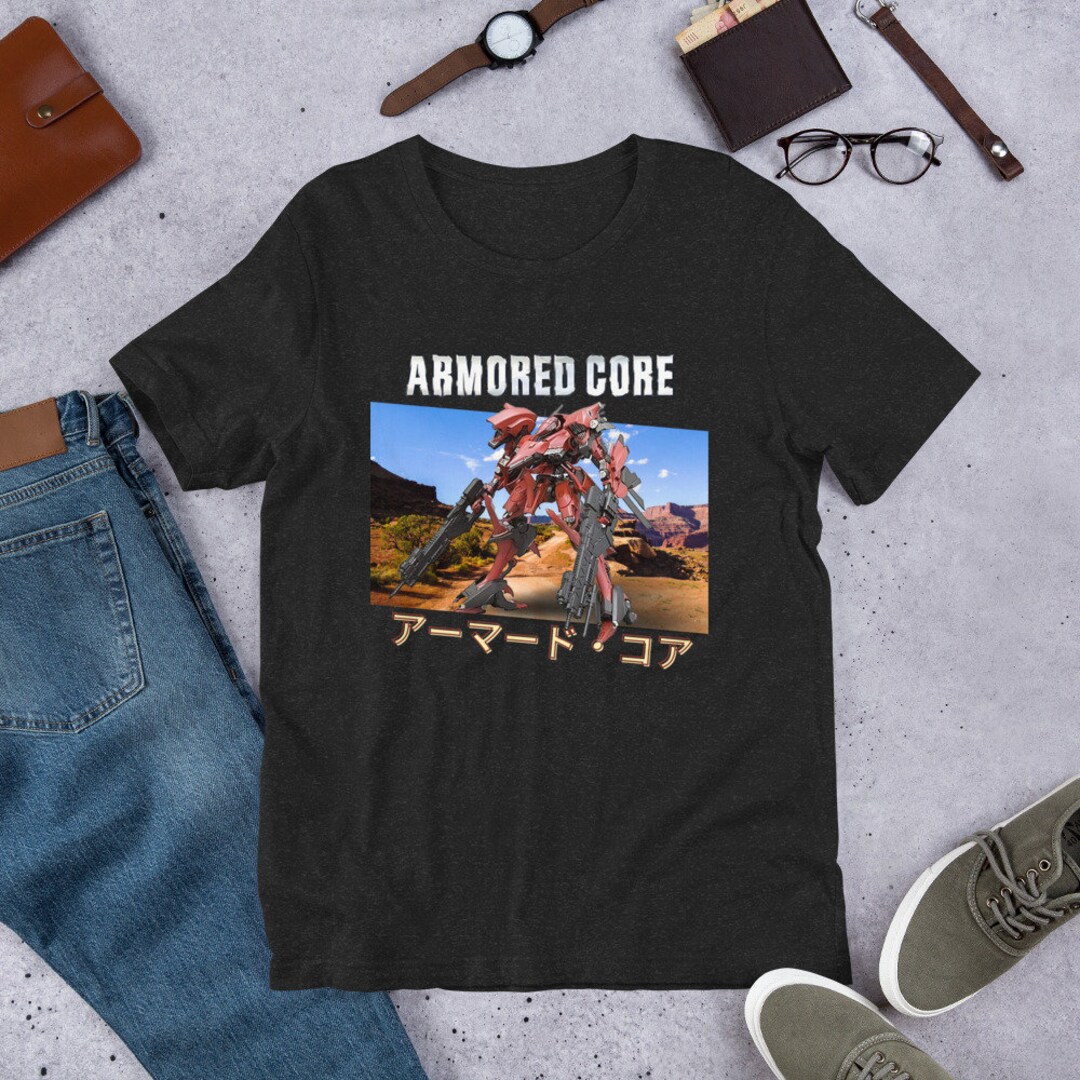 Armored Core T-shirt - Ultimate Mech Enthusiast Wear - Mech Enthusiast ...