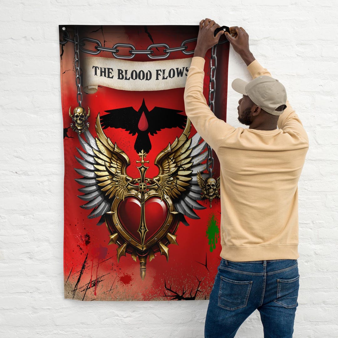 Grim Army Flag Tabletop Wargaming Banner Fantasy Army Accessories TTRPG ...