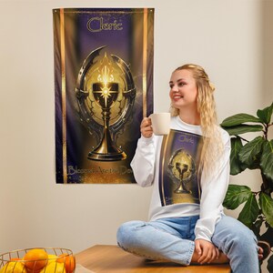 DND Character Class Flag Tabletop RPG Cleric Banner Fantasy Army ...