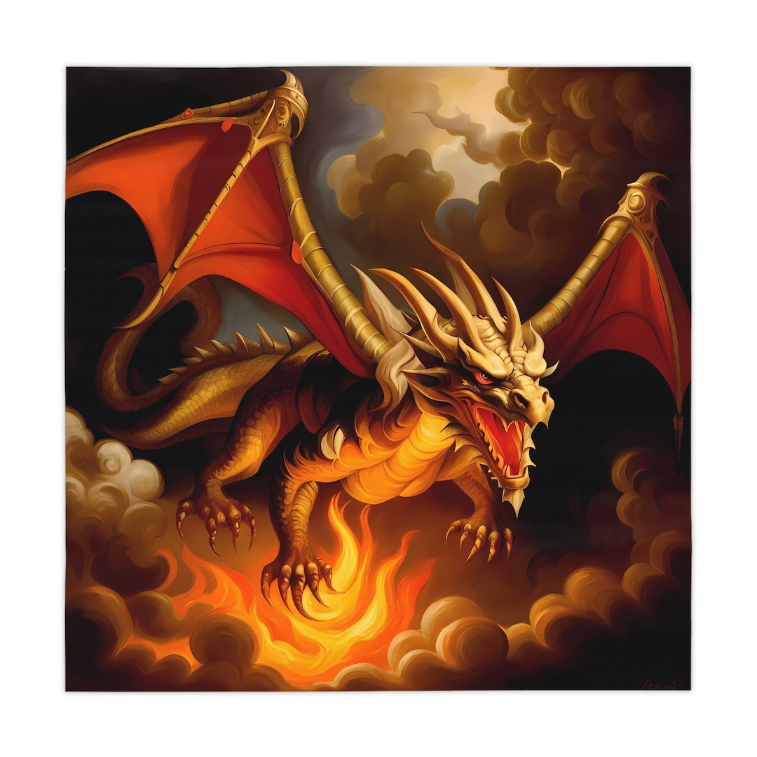 140 DND Tablecloth - Tabletop Roleplaying Game Table Cover, RPG Dungeon ...