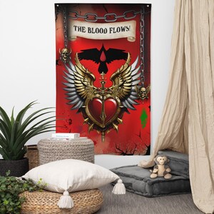 Grim Army Flag Tabletop Wargaming Banner Fantasy Army Accessories TTRPG ...