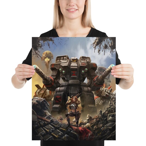 Mechwarrior Model - Etsy