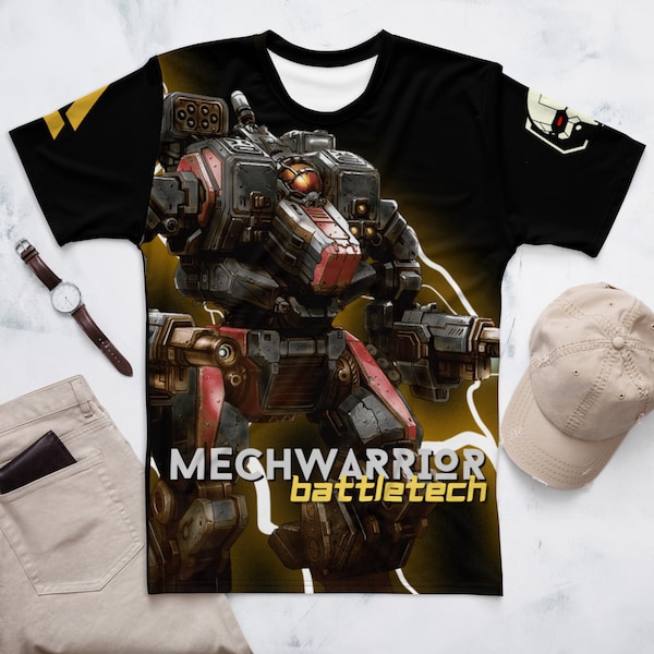 Mechwarrior Shirt - Etsy