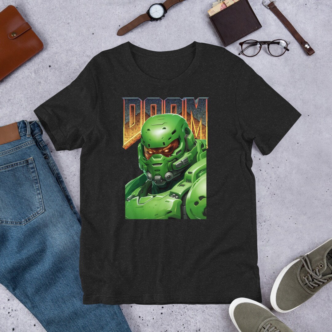 Doom Slayer T-shirt: Unleash Doom With This Epic Gamer Tee - Original ...