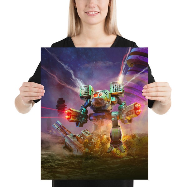 Battletech Mwo Poster - Etsy